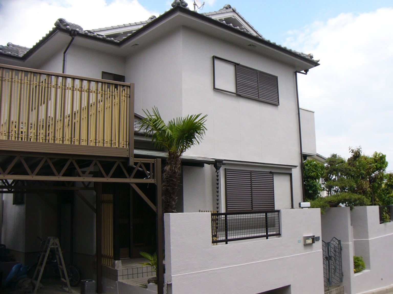 明石市 I様邸 外壁塗装 中里塗装 明石市・神戸市近郊の屋根塗装・外壁塗装は中里塗装へ