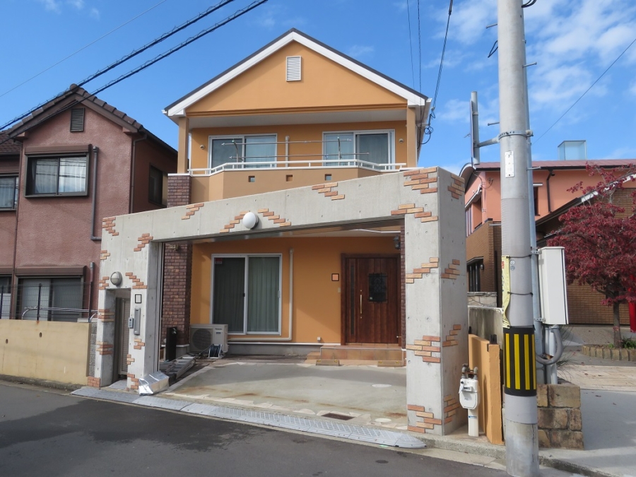 明石市 M様邸 外壁塗装 中里塗装 明石市・神戸市近郊の屋根塗装・外壁塗装は中里塗装へ