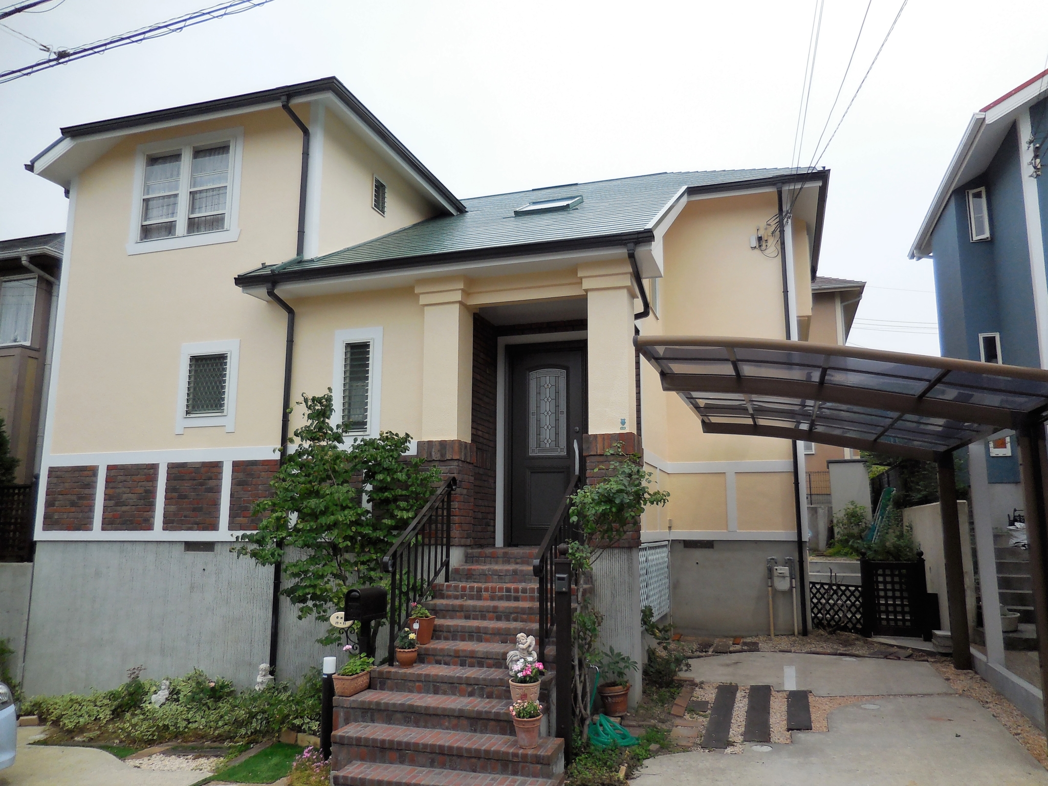 神戸市 O様邸 屋根・外壁塗装 中里塗装 明石市・神戸市近郊の屋根塗装・外壁塗装は中里塗装へ
