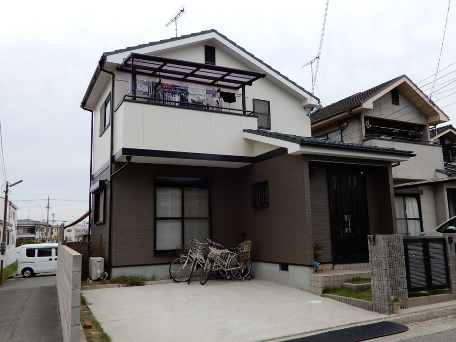 加古川市 T様邸 屋根・外壁塗装 中里塗装 明石市・神戸市近郊の屋根塗装・外壁塗装は中里塗装へ