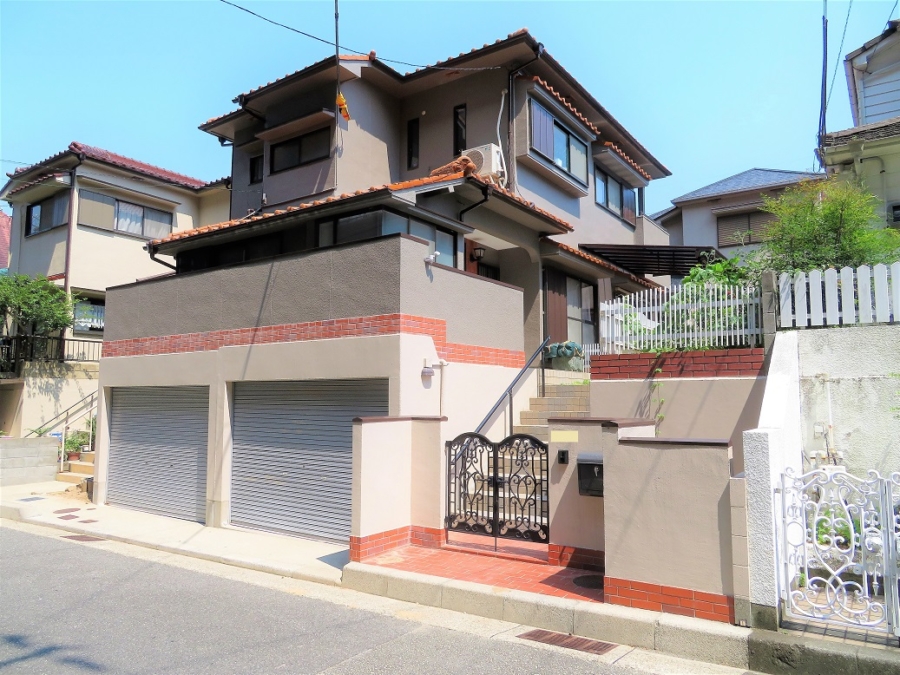 神戸市 K様邸 外壁塗装 中里塗装 明石市・神戸市近郊の屋根塗装・外壁塗装は中里塗装へ