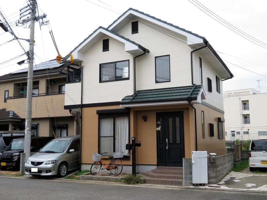 明石市 I様邸 屋根・外壁塗装 中里塗装 明石市・神戸市近郊の屋根塗装・外壁塗装は中里塗装へ