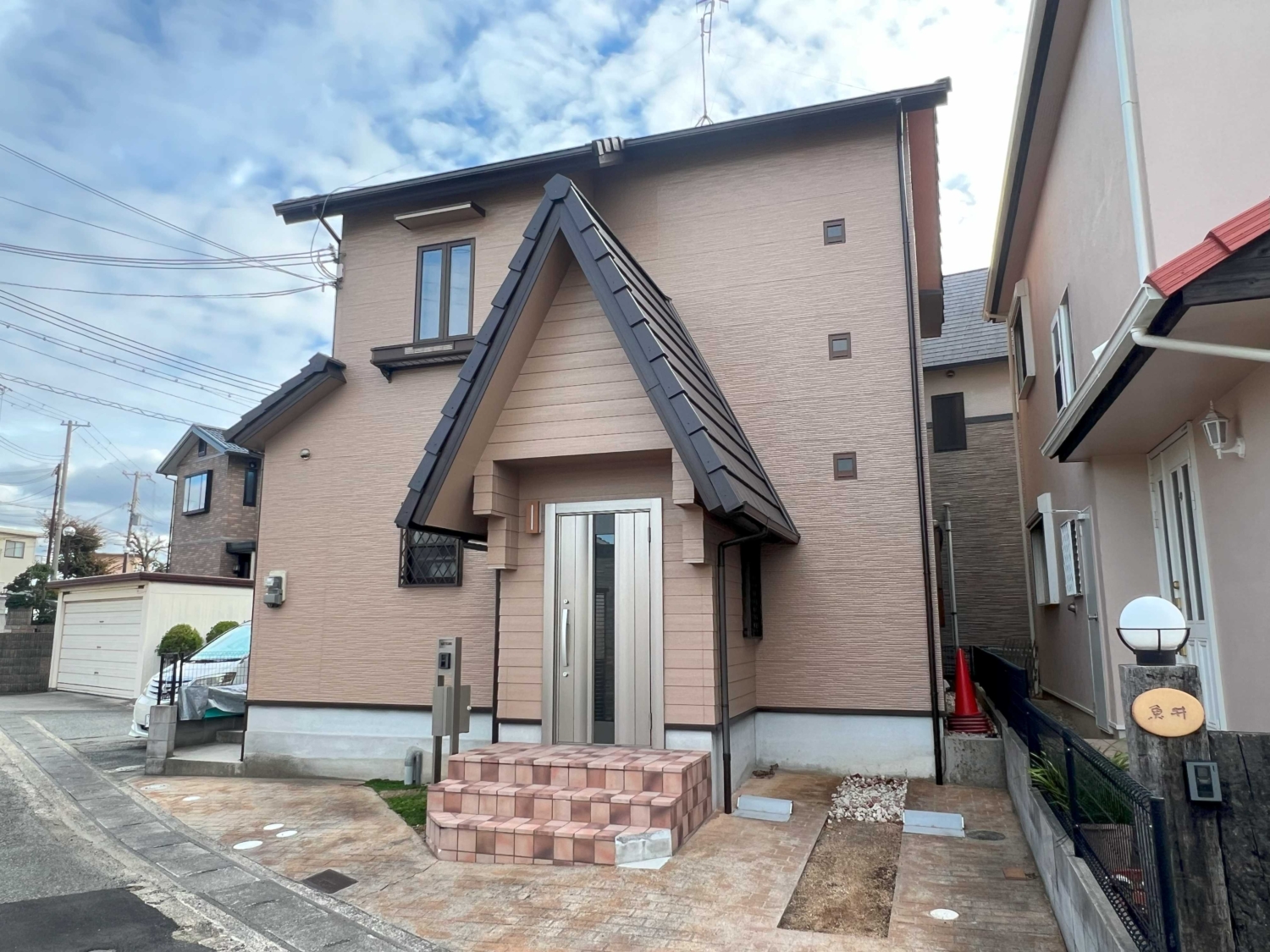 明石市 N様邸 外壁塗装 中里塗装 明石市・神戸市近郊の屋根塗装・外壁塗装は中里塗装へ