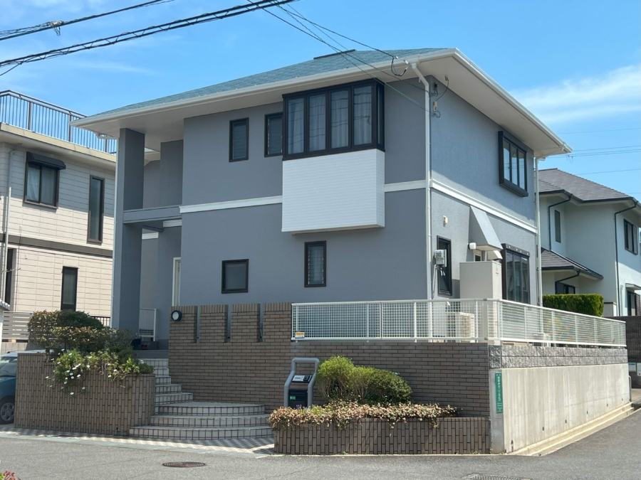 神戸市 I様邸 屋根・外壁塗装 - 中里塗装 | 明石市・神戸市近郊の屋根塗装・外壁塗装は中里塗装へ